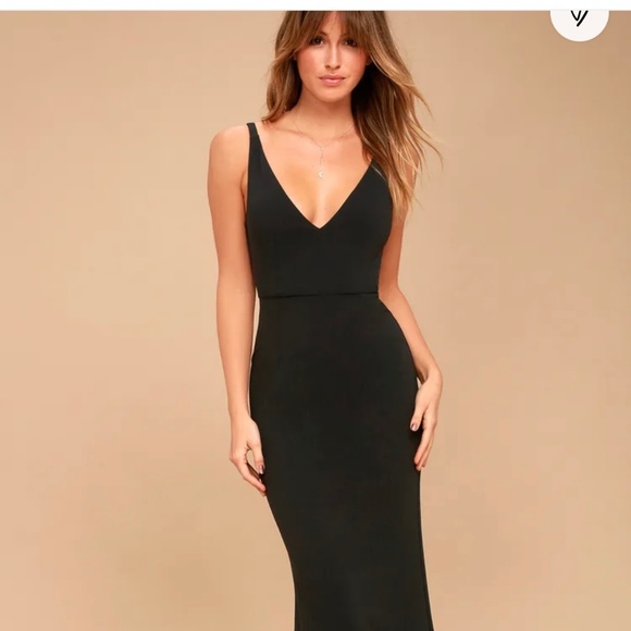 Lulus | Dresses | Black Lulus Formal Gown | Poshmark